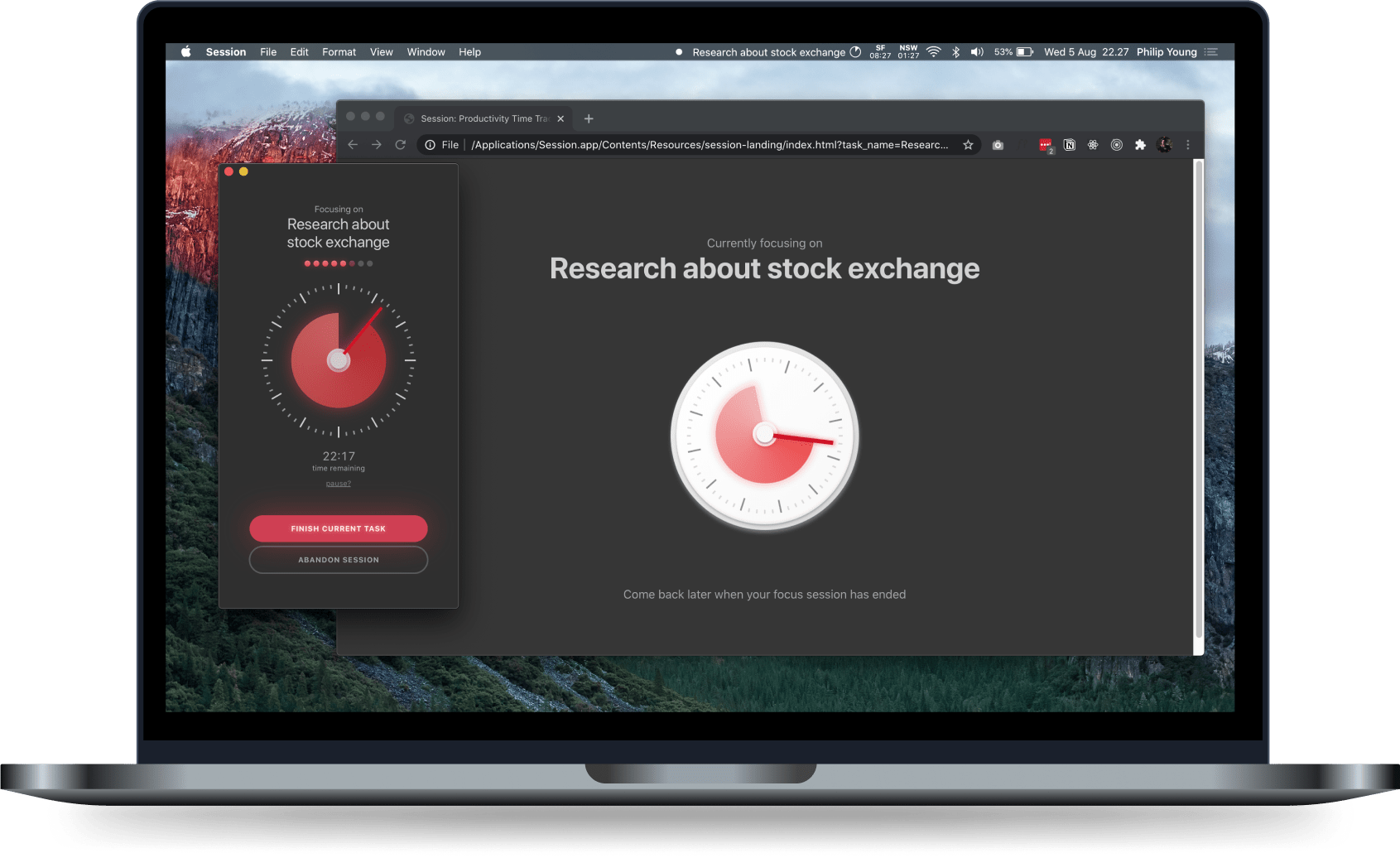 Session - Focus Timer with Analytics